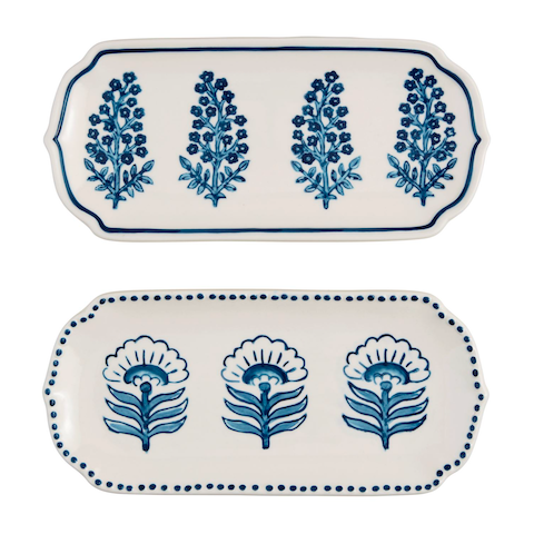 Block Print Everything Trays – Grace Hill Design