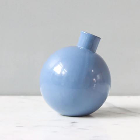 Denim Sphere Bud Vase – Grace Hill Design
